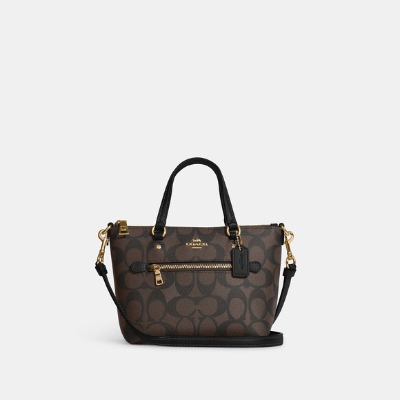 Coach | Bags | Nwt Coach Outlet Mini Gallery Crossbody In Signature ...
